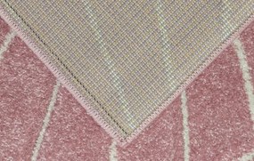 Oriental Weavers, Kusový koberec Portland 58/RT4R, 160x235, růžová, chodba / předsíň