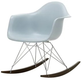 Eames Plastic Armchair RAR chrom ledově šedá tmavý javor Vitra