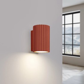 Sollux Lighting Nástěnné svítidlo KARBON 10 červený okr