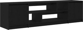 TV skříňka Černý dub 188,5x41x50 cm kompozitní dřevo 3328418