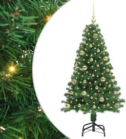Umělý vánoční stromeček Zelená 150 cm PVC, ocel a plast 3396904