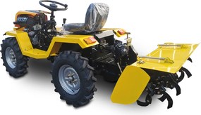Tauros ZX18 4x4 - malotraktor + industriální kola