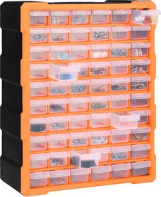 Organizér se 60 zásuvkami 38 x 16 x 47,5 cm 147587