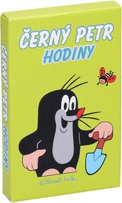 _Ostatní 1_ Hra karetní Černý Petr KRTEK (Krteček) hodiny *SPOLEČENSKÉ HRY* w028083
