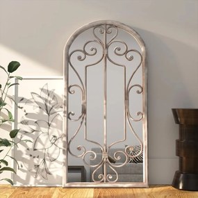 Zrcadlo pískové 70 x 30 cm železo do interiéru 3093545