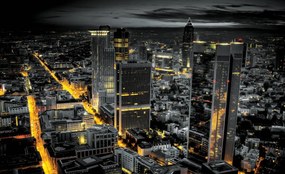 Fototapeta - Město v noci (152,5x104 cm)