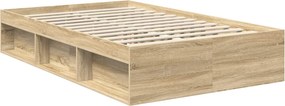 Rám postele s čelo Sonoma 120 x 200 cm Kompozitní dřevo 3407906
