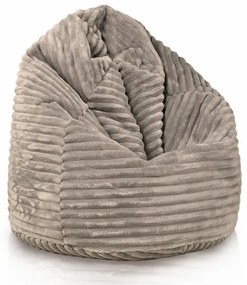 Sedací pytel Bag Sako XL stripe TiaHome - béžová
