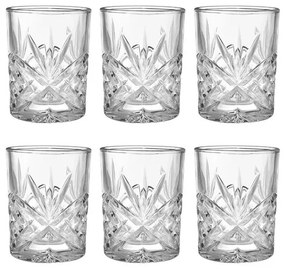 Butlers CRYSTAL CLUB Sada sklenic na lihoviny 90 ml set 6 ks