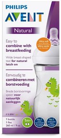 Avent Láhev Natural 260 ml Velryba