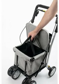 Carlett Senior Comfort nákupní taška na kolečkách 29 l, tmavě šedá