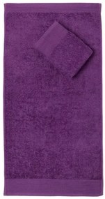 Bavlněný ručník Aqua 50x100 cm fialový