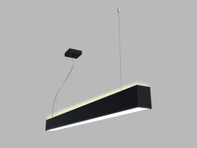 Led2 Lineární závěsné LED svítidlo LINO II 120 cm Barva: Černá, Stmívání: On-Off, Vyzařování světla: dolů / nahoru