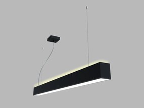 Led2 Lineární závěsné LED svítidlo LINO II 120 cm Barva: Černá, Stmívání: DALI/PUSH, Vyzařování světla: dolů / nahoru