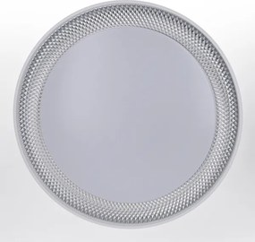 Brilagi - LED Stmív. strop. svítidlo WALDO LED/48W/230V pr. 40 cm bílá/stříb.+DO