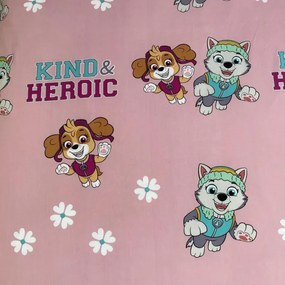 Jerry Fabrics Povlečení Paw Patrol PP 475 Heroic 140x200, 70x90 cm