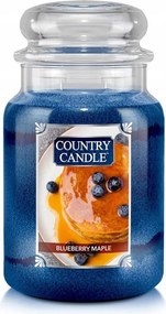 Velká svíčka Blueberry Maple Country Candle