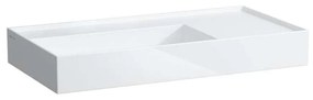 Laufen Kartell - Umyvadlo 90x46 cm, SaphirKeramik, s LCC, bílá H8103384001121