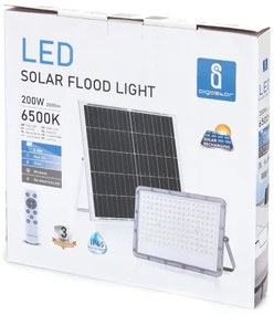Aigostar - LED Stmívatelný solární reflektor LED/200W/3,2V IP65 + DO
