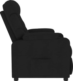 Masážní křeslo černé textil 339094