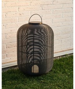 Černá LED stmívatelná stolní lampa (výška 55 cm) Saranella – Kave Home