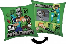Jerry Fabrics Polštářek Minecraft Life 40x40 cm