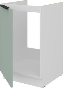 ARIA sb | dolní skříňka 50 ZL 1F dřezová | 50 cm | ANTI FINGERPRINT povrch | bílá/aquamarine