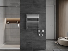 Mexen Apollo, elektrické topné těleso 660x550 mm+ topná tyč 600 W, bílá, W117-0660-550-2600-20