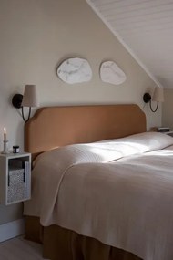 Markslöjd 108907 - Nástěnná lampa AMAR 1xE14/40W/230V béžová/černá