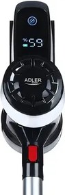 Adler AD 7048 stříbrná, černá, bílá / Tyčový aku vysavač 2v1 / 200 W /
