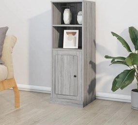 vidaXL Skříň highboard 36 x 35,5 x 103,5 kompozitní dřevo [816327] Barva: bílá s vysokým leskem