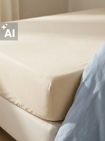 Sinsay - Napínací prostěradlo s gumičkou - béžová