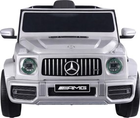 LEAN CARS Elektrické autíčko Mercedes G63 S306-1 stříbrné