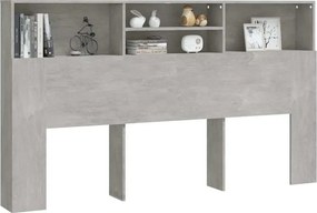 vidaXL Čelo postele s úložným prostorem 180 x 19 x 103,5 cm [811884] Barva: dub sonoma