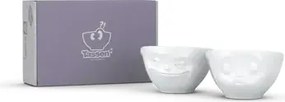 FIFTYEIGHT Sada misek Grinsend  Küssend bílá / Sada misek / 100 ml