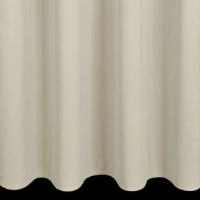 ZATEMŇOVACÍ ZÁVĚS (100%) NA KROUŽCÍCH NITA 140X250 CM BÉŽOVÁ