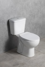 Aqualine Aqualine, ESMERALDA WC sedátko, Soft Close, bílá, ES8816