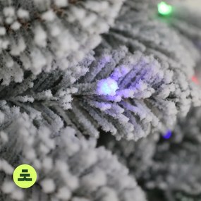 Smrk Bílý 500 LED 210 cm