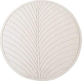 Krémový kulatý vnitřní a venkovní koberec ø 160 cm Nova 1204 – Ayyildiz Carpets