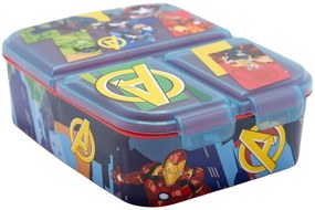 Multibox na svačinu Avengers - motiv Team of Superheroes - se 3 přihrádkami