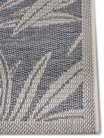 Hanse Home, Kusový koberec Clyde 105907 Paru Grey Cream – na ven i na doma, 63x120, šedá, chodba / předsíň