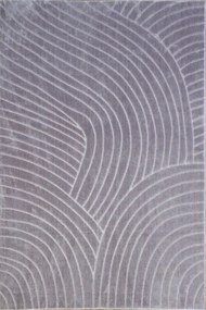 BE Koberec Zen Garden Collection 2402 LILA - vínový obdélníkový Rozměr: 200x290 cm