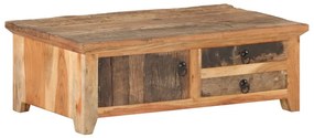 Konferenční stolek 90 x 50 x 31 cm masivní recyklované dřevo 320384