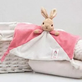Rainbow Plyšový muchláček králíček Flopsy růžový / 0+