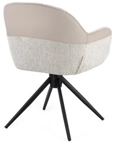 BIZZOTTO Otočné křeslo ISOTTA BEIGE 0733504
