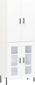 Skříň highboard bílá 69,5 x 34 x 180 cm kompozitní dřevo 3195739