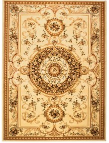 Kusový koberec klasický vzor 3 béžový 140x190cm