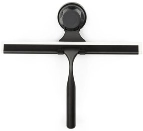Černá samodržící nástěnná stěrka na sklo s držákem Compactor Bestlock Black Double Hook Squeegee