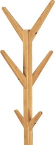 Autronic Věšák dřevěný stojanový, masiv bambus, přírodní odstín DR-N191 NAT