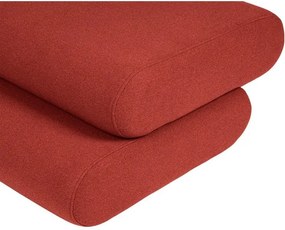 Červený taburet Taso – noo.ma
